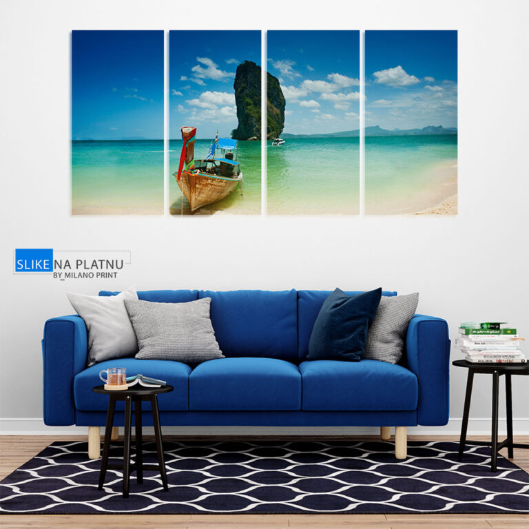 Plaza na Tajlandu – Slike na platnu